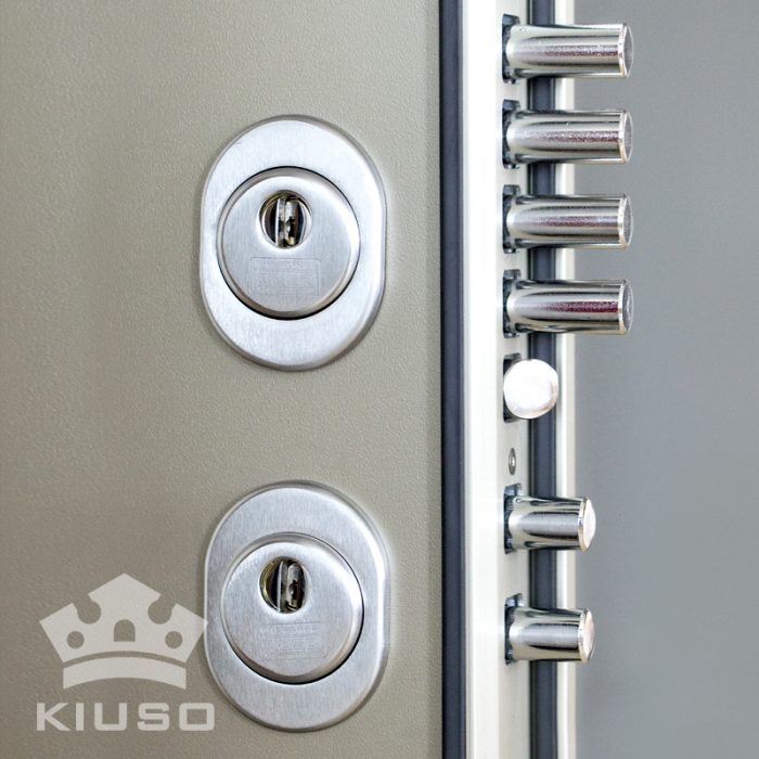 Cerradura doble para puerta acorazada